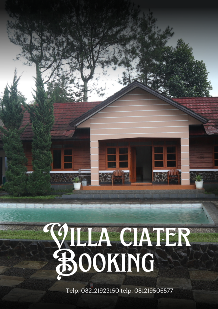 Sewa Villa Flamboyan Ciater Villa di Tengah Keindahan Alam